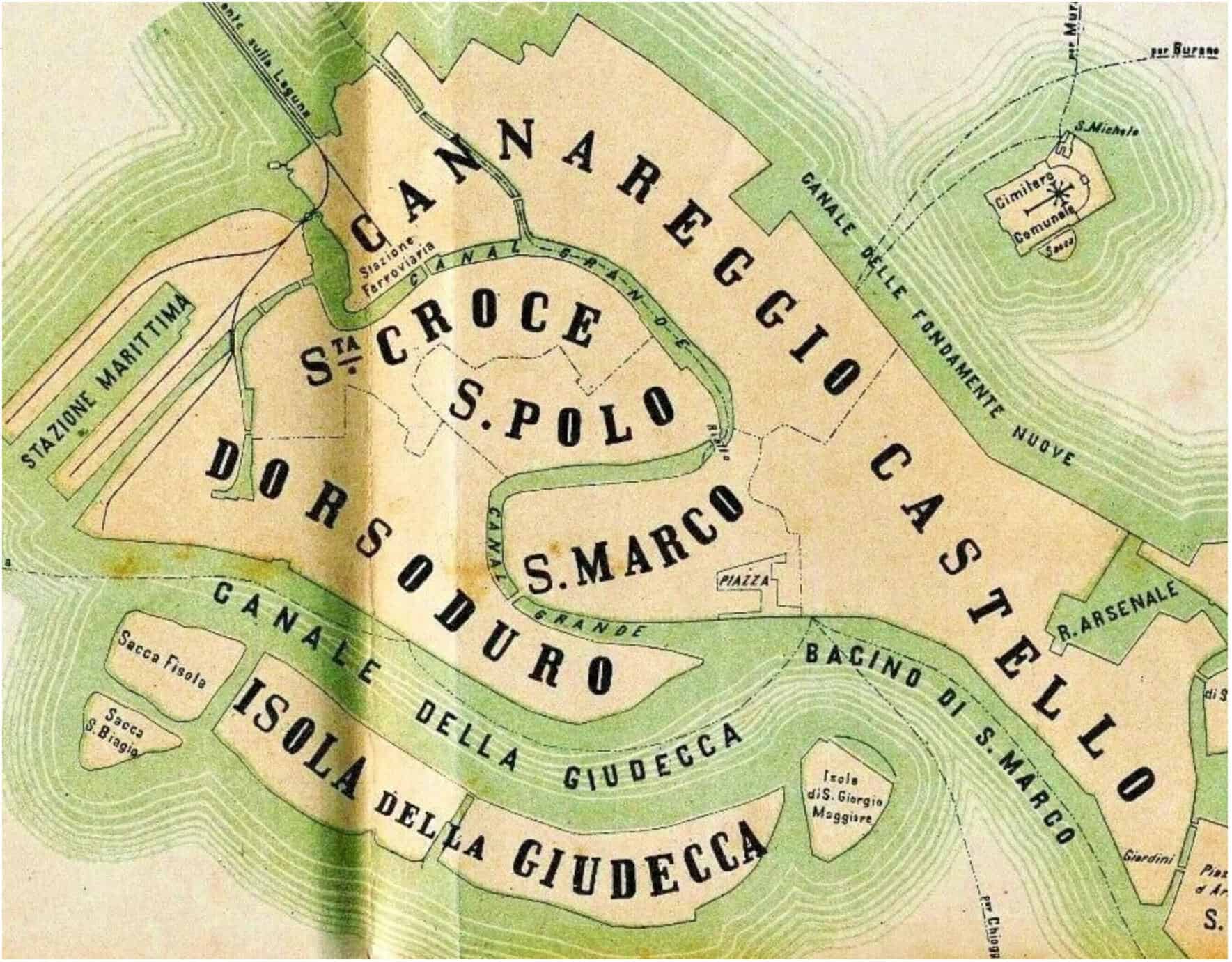 The Venice six districts - Venicegroupservices EN